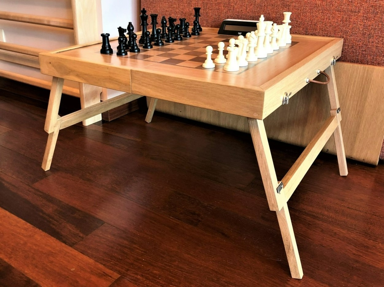 TABLE D’ECHECS PLIANTE | CopeauDesign